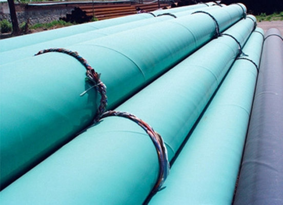 STK400 / 500 Mid Carbon Electric Resistance Welded Pipes With Insulated and Anticorrosion Treatment
