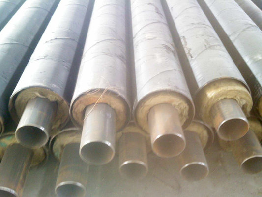 STK400 / 500 Mid Carbon Electric Resistance Welded Pipes With Insulated and Anticorrosion Treatment
