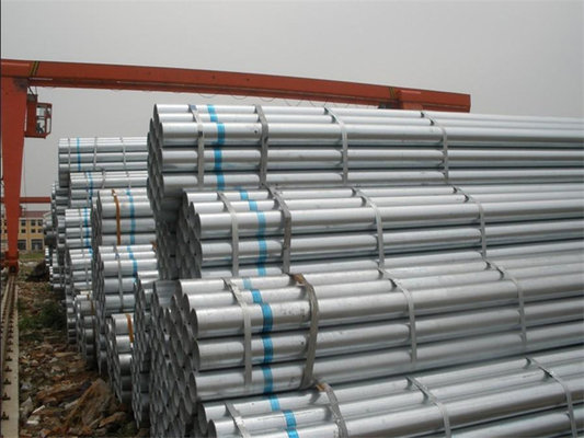 Longitudinally ERW Steel Pipe / Tube with Plain / Beveled Ending DIN JIS