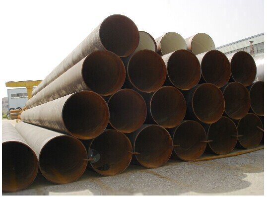 ASTM A53 GRA GRB Welded Steel Pipe , Straight Steel Scaffold Tube 0.5mm - 40mm