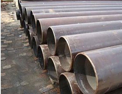 ASTM A53 GRA GRB Welded Steel Pipe , Straight Steel Scaffold Tube 0.5mm - 40mm