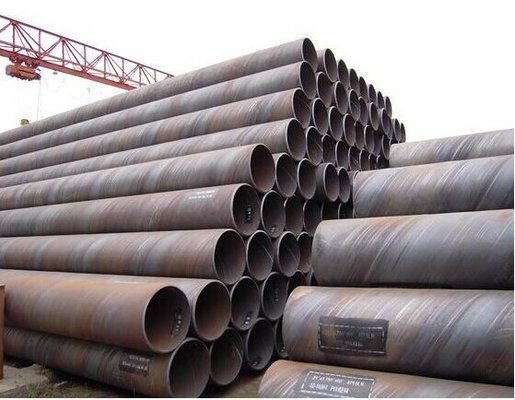 API 5L Spiral Welded Steel Pipe for Oil / Gas Pipeline , EN10219