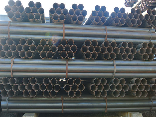 Q235 Construction Welded Steel Pipe / Round Hollow Section Tube ASTM A53