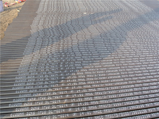 ASTM A53 / API 5L PSL1 / HR Welded Steel Pipe / Welding Steel Tube For Drainage Gas And Slurry