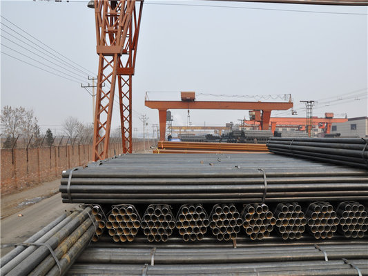 ASTM A53 / API 5L PSL1 / HR Welded Steel Pipe / Welding Steel Tube For Drainage Gas And Slurry