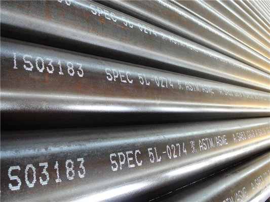 S235JR / SPEC 5L Welding Steel Tubing Wall Thickness 1.0mm - 16mm Electric Resistance