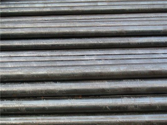 4 Inch Carbon Welded Steel Small Diameter Pipe , Flange / Coupling End ERW Steel Tube