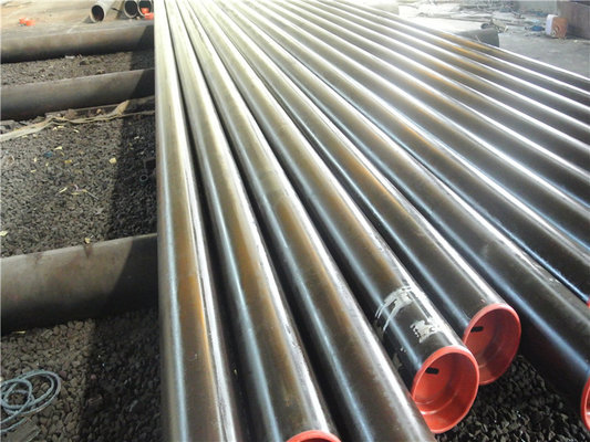 Longitudinal Welded Steel Tube SCH 80 SCH 160 SS400 With Galvanized Or Black Painted