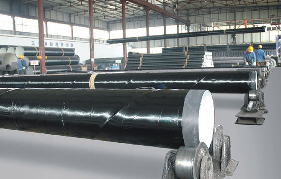 STK400 / 500 Welded Steel Pipe Mid Carbon Electric Resistance Anticorrosion Treatment