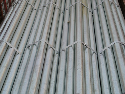 SS41 A36 A35 Round Hollow Section Welded Steel Pipe , 6 Inch Welding Tubes