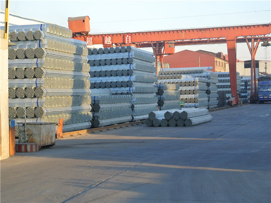 SS41 A36 A35 Round Hollow Section Welded Steel Pipe , 6 Inch Welding Tubes