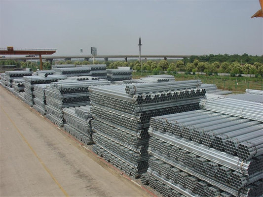 20# 40# 45# Welded Steel Pipe / Container ERW Carbon Hollow Section Steel Tube
