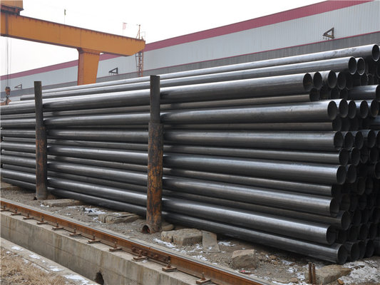 SCH 30 / SCH 40 Welded Steel Pipe Anti Corrosion , Round Large Diameter Steel Tube