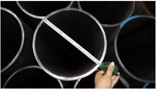 Galvanized ERW Welded Steel Pipe Schedule 80 For Fluid Transportation 2m - 12m Length