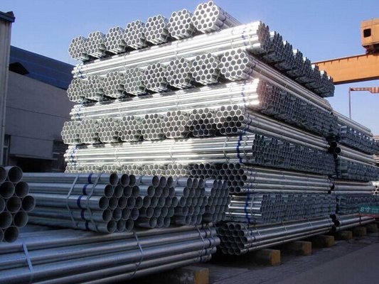 10# 20# ERW Welded Steel Pipes SCH40 / Galvanized Steel Pipe API5L API5CT