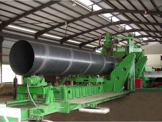 Fluid Boiler Welded Steel Pipe Large Diameter 6mm -24mm Wall Thickness