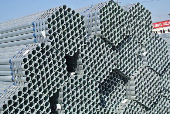 1.5mm - 25mm Thin Wall ERW Welded Steel Pipe ASTM A106 / A53 GR B BS1387