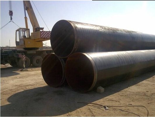 Round Black ERW Mild Carbon ASTM A106 Grade B Welded Steel Pipe