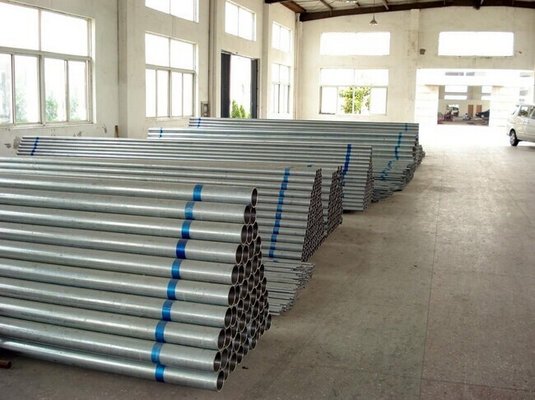 Carbon Steel Welded Steel Pipe Galvanized , Q235 seamless steel pipe