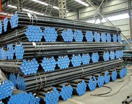 Carbon Steel Welded Steel Pipe Galvanized , Q235 seamless steel pipe