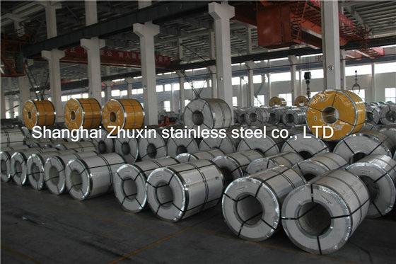 2B NO.1 NO.8 Finish stainless steel coil 8000mm 5800mm length  Steel Sheet for boiler