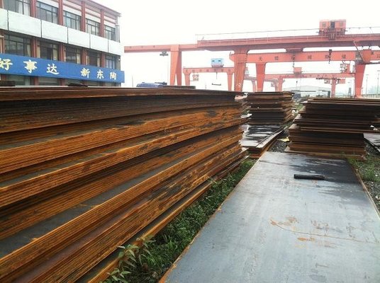 SAE 1020 carben hot rolled steel plate , C20 mild steel plate for tower vessels