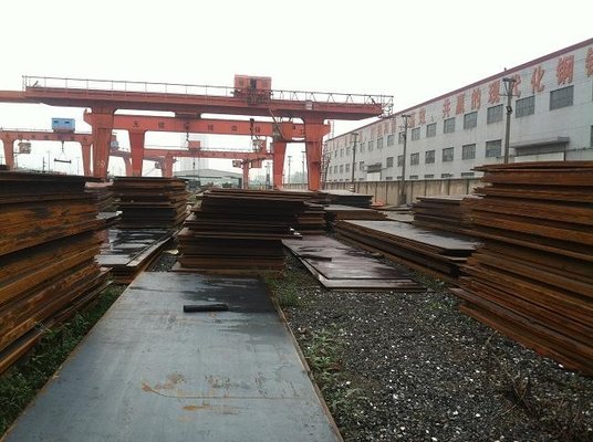 SAE 1020 carben hot rolled steel plate , C20 mild steel plate for tower vessels