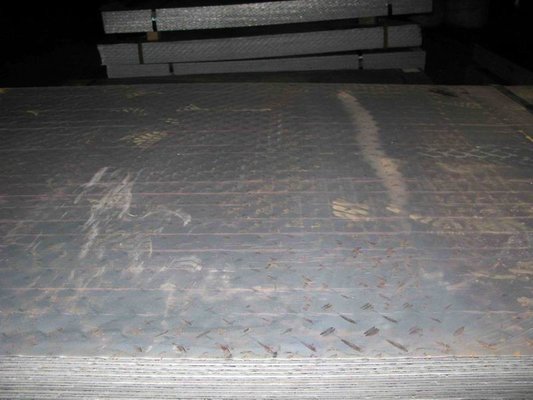 Q195, SS490, ST12 Hot Rolled Steel Coils / Checkered Steel Plate, 1200mm - 1800mm Width