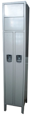 Standard Steel Sports Locker Cold Rolled Steel Sheet , Metal Storage Lockers For 2 Person