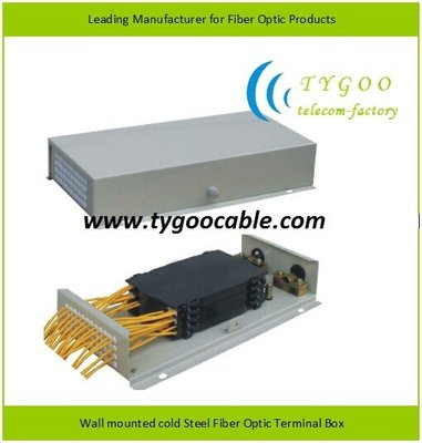GPZ-48A-FC12 Fiber Optic Terminal Box cold rolled steel sheet for FC adapters