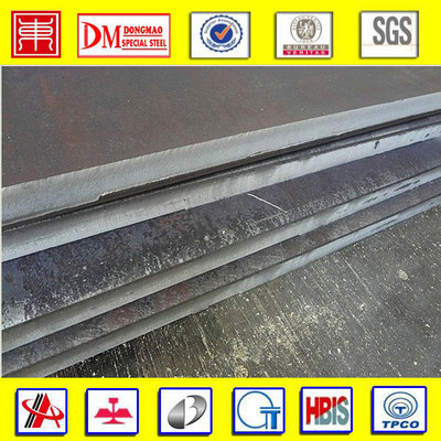 Hot rolled steel plate in stock