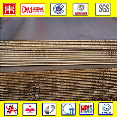 Hot rolled steel plate in stock