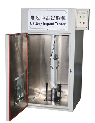 304 stainless steel IEC Battery Testing Equipment / Battery Impact tester