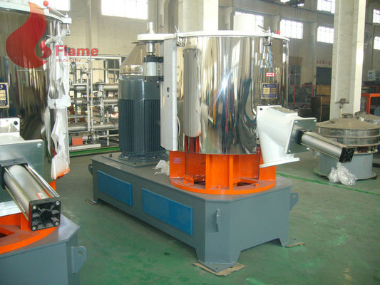 304 Stainless steel SHR Series High Speed Mixer For PVC Cable material 200 - 800L
