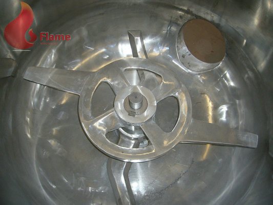 304 Stainless steel SHR Series High Speed Mixer For PVC Cable material 200 - 800L