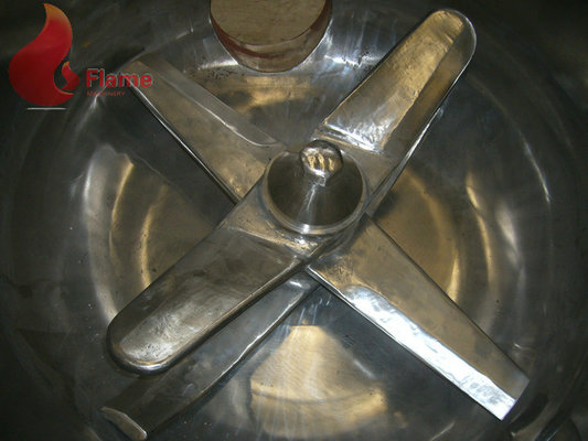 304 Stainless steel SHR Series High Speed Mixer For PVC Cable material 200 - 800L