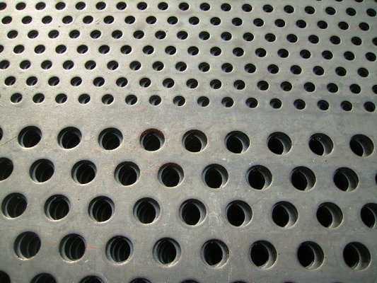 Architecture Slotted Perforated Stainless Steel Sheets With Round / Square Hole