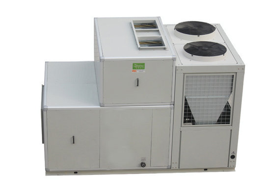 Packaged Air Cooled DX Rooftop Air Conditioner Units , Double Skin Galvanized Steel