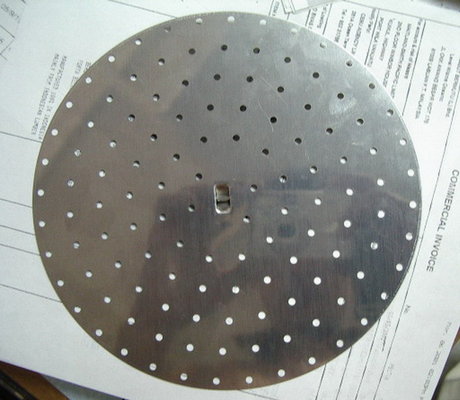 stainless steel / aluminum Perforated Metal Plate mesh for filter