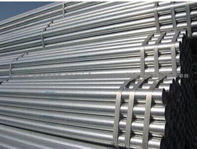 SCH 40 Welded Steel Pipe Anti Corrosion , Round Large Diameter Steel Tube