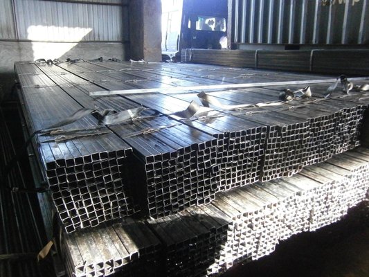 5.8M / 6M or Customer ASTM A53, BS1387, DIN2244 Tube / Round Welded Steel Pipe