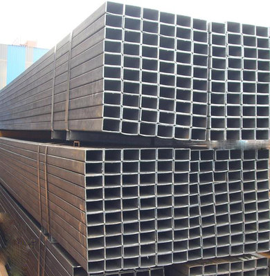 08Yu, 08Al oiled / black color / galvanized Rectangle, Ellipse Welded Steel Pipes / Pipe