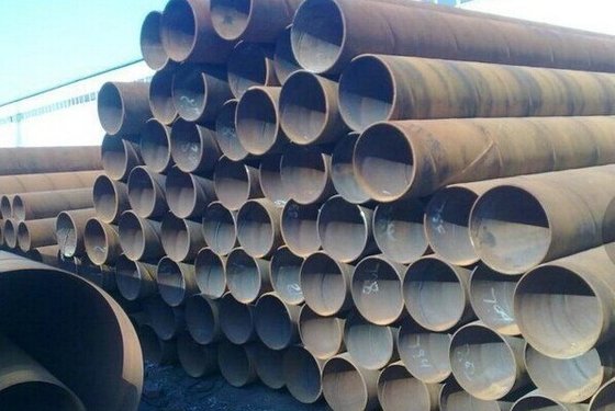 ASTM A53 / X42 / X65 / X70 PSL1 PSL2 SAW Spiral Carbon Welded Steel Pipe 5MM - 20MM