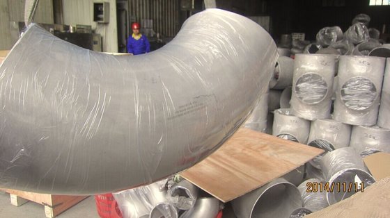 Butt Weld Fittings:Duplex Stainless Steel 90 Deg. Elbow,Tee,Reducer,Cap, LR/SR, ASTM B815 S31803/ S32205/ S3275 B16.9,