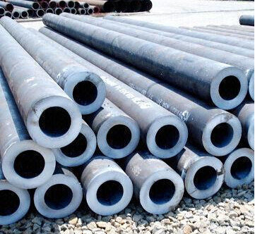 Oiled GB API Hot Rolled seamless carbon steel pipes for gas / oil pipeline