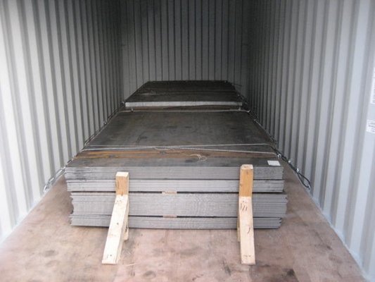 2348mm SPHC / ASTM A36 / SAE 1006 Hot Rolled Checkered Steel Plate, 1.5 - 40.0MM Thickness