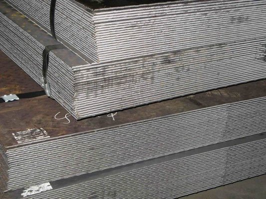 2348mm / custom cut Q195, Q235, Q345 Hot Rolled Coils / Sheet / Checkered Steel Plate