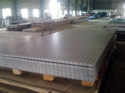 Custom 1000mm - 1500mm 304 430 Checkered Stainless Steel Plate /Sheet GB DIN for Medical Industry