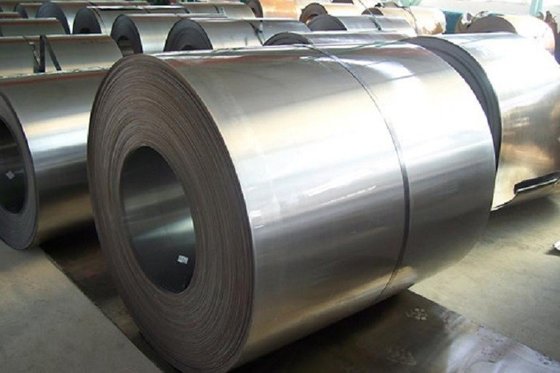 JIS GB DIN 2B BA Steel Plate / coils of cold dip galvanizing process , 0.2mm 3.5mm