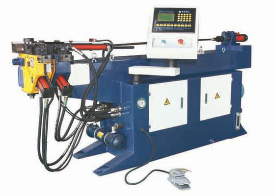 Semi Automatic Hydraulic Pipe Bending Equipment , Round Bar Benders
